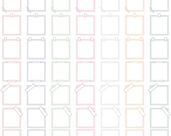 Printable Sticky Notes Minimalist Design 3x3 Inch Sticky Notes Journal ...