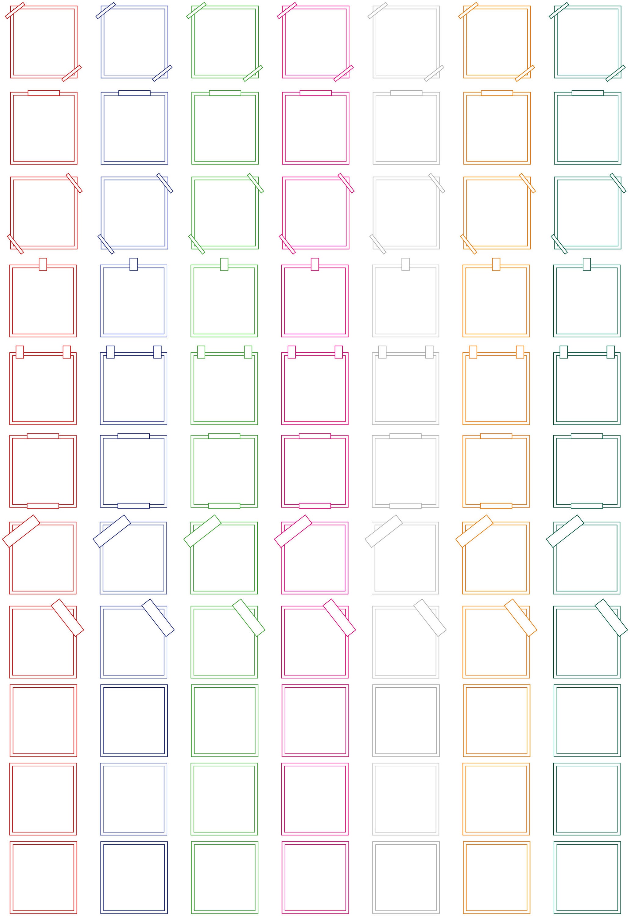 Sticky Notes Printable Stickers - Etsy