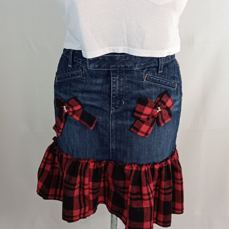 Punk Plaid Skirt - Etsy