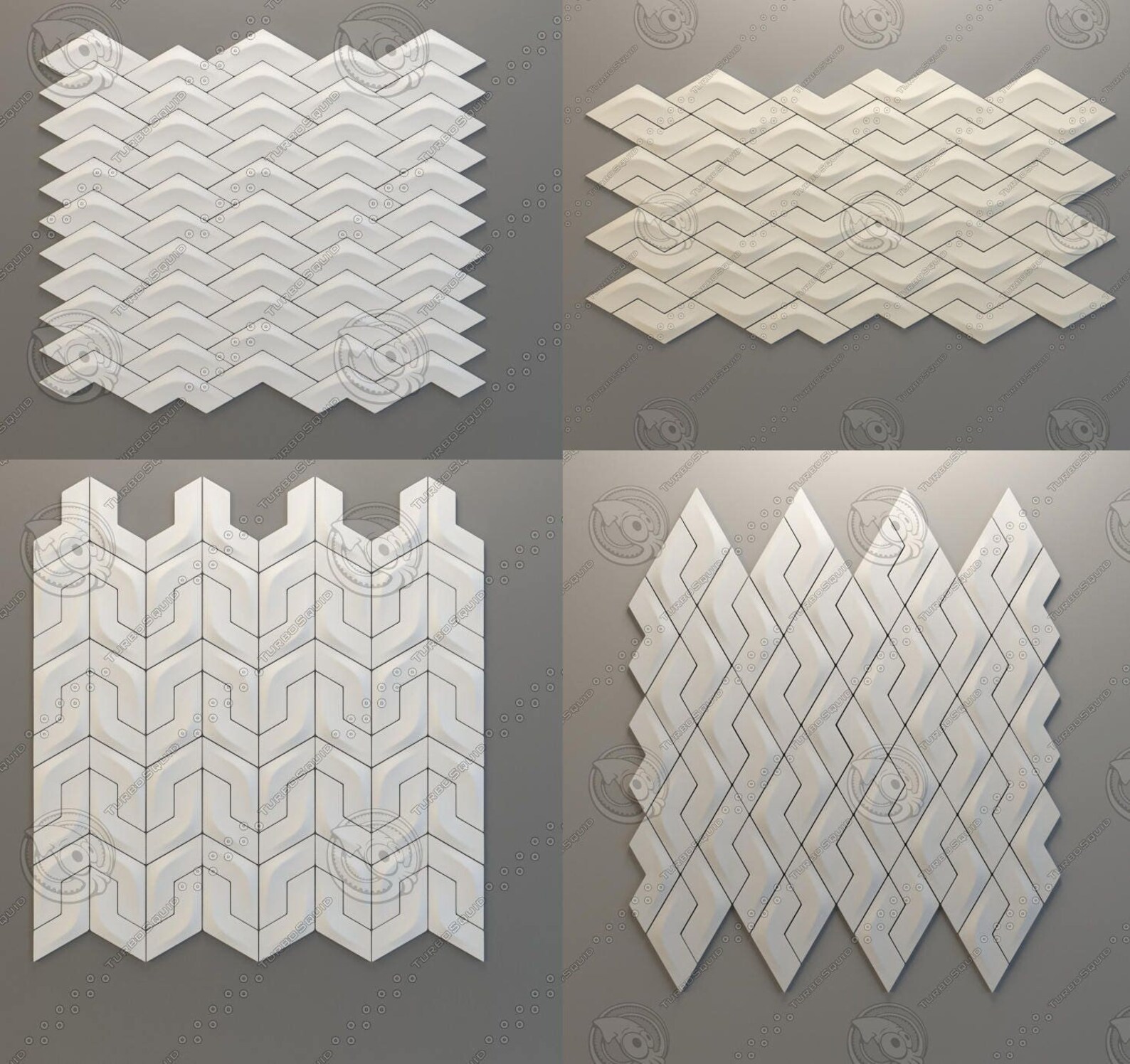 Silicone Mold Wall Tiles wave Geometric Mould - Etsy