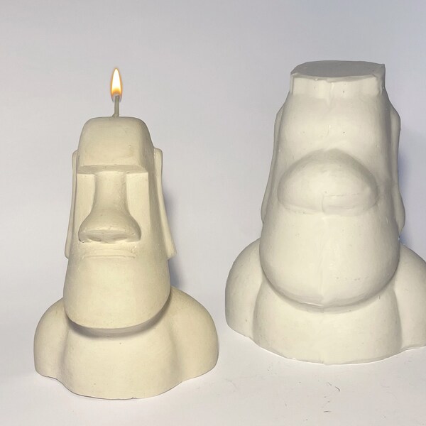 Moai Concrete Mold - Etsy