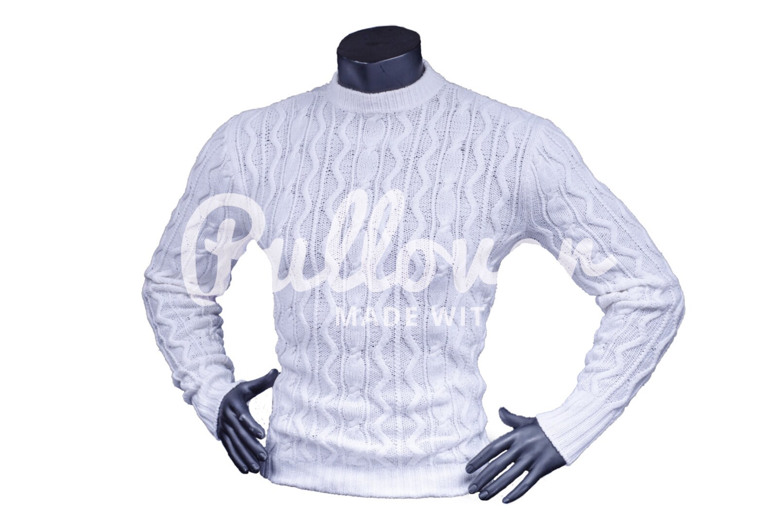 Men's Hand Knit Sweater Made-to-order Hand Knitted Cable - Etsy