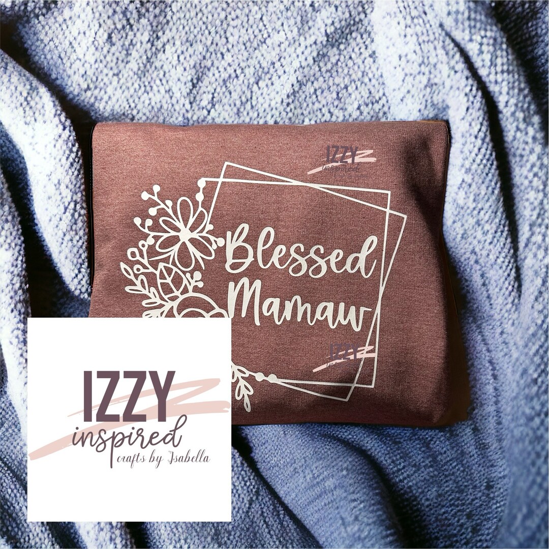 Blessed Mamaw Shirt | Grandma T-shirt or Sweatshirt | Floral Blessed ...