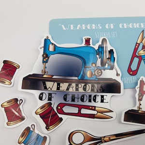 Sewing Decals, Vinyl Stickers, Craft Stickers, Crafting Themed, Sticker ...