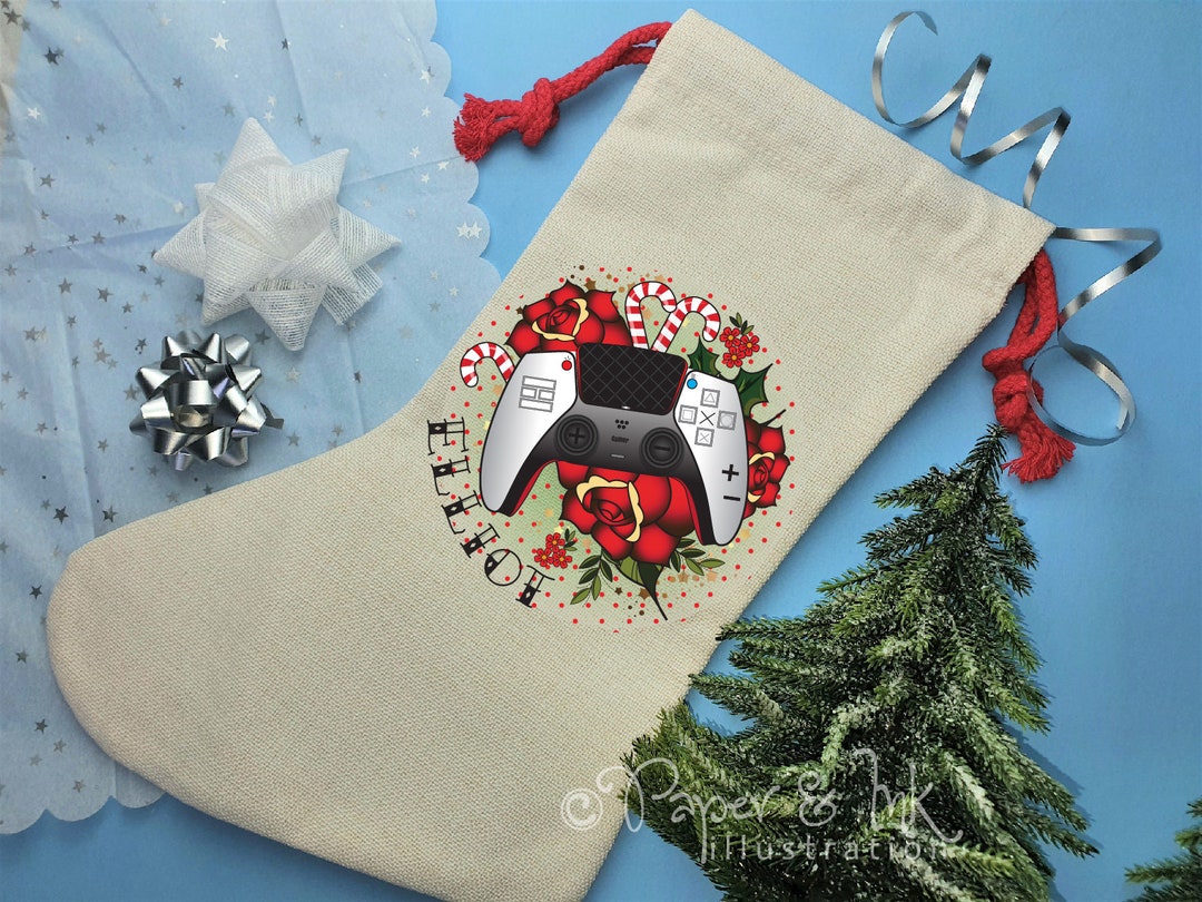 Gamer Christmas Stocking, Gaming Gift Ideas, Teenager Stocking, Games ...