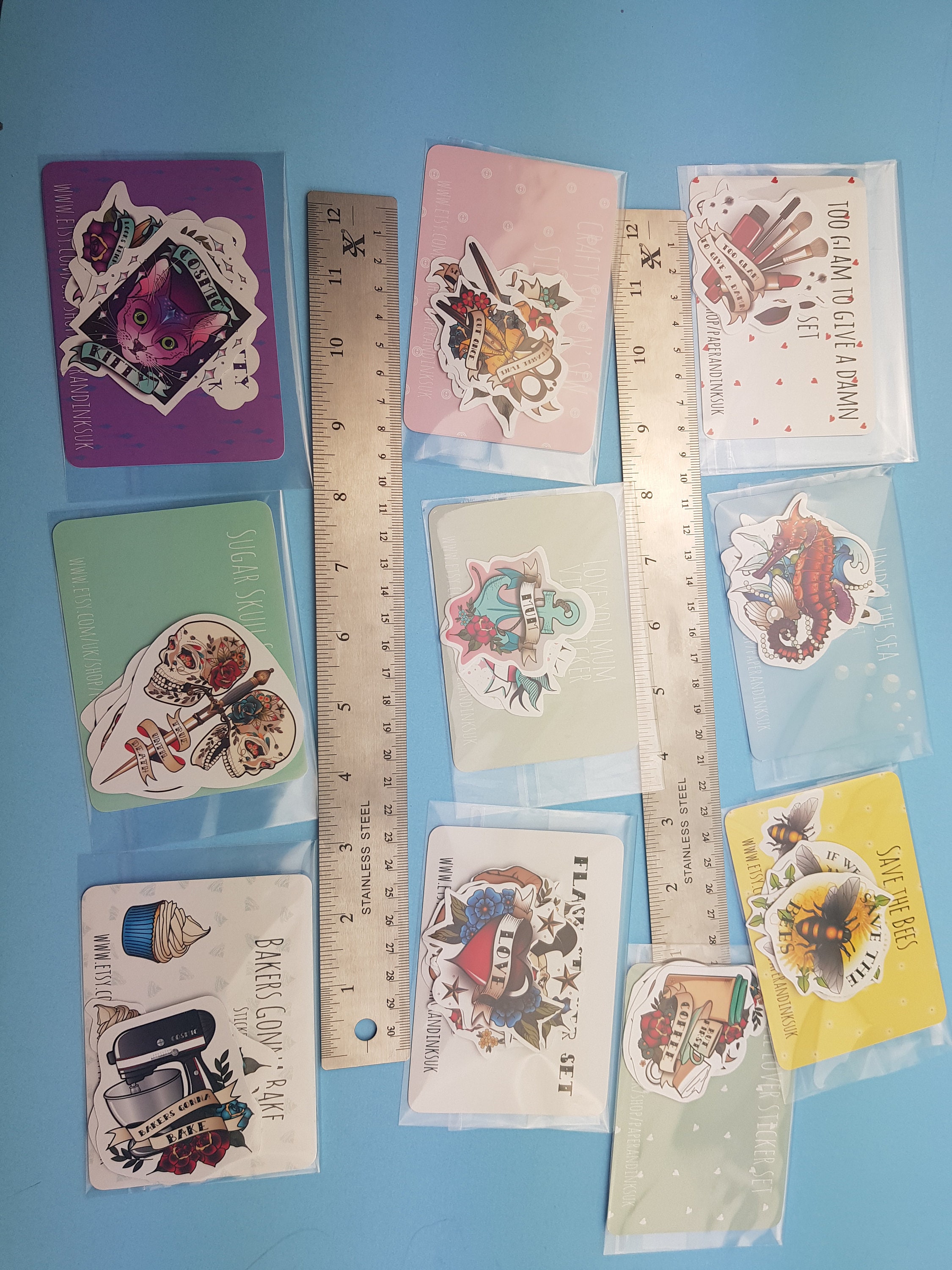 Beauty Stickers Makeup Stickers Glam Stickers Glossy - Etsy