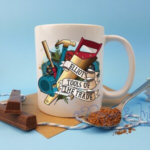 Christmas Gift Idea for a Handyman, Personalised Cup, Carpenter ...