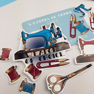 Sewing Decals, Vinyl Stickers, Craft Stickers, Crafting Themed, Sticker ...