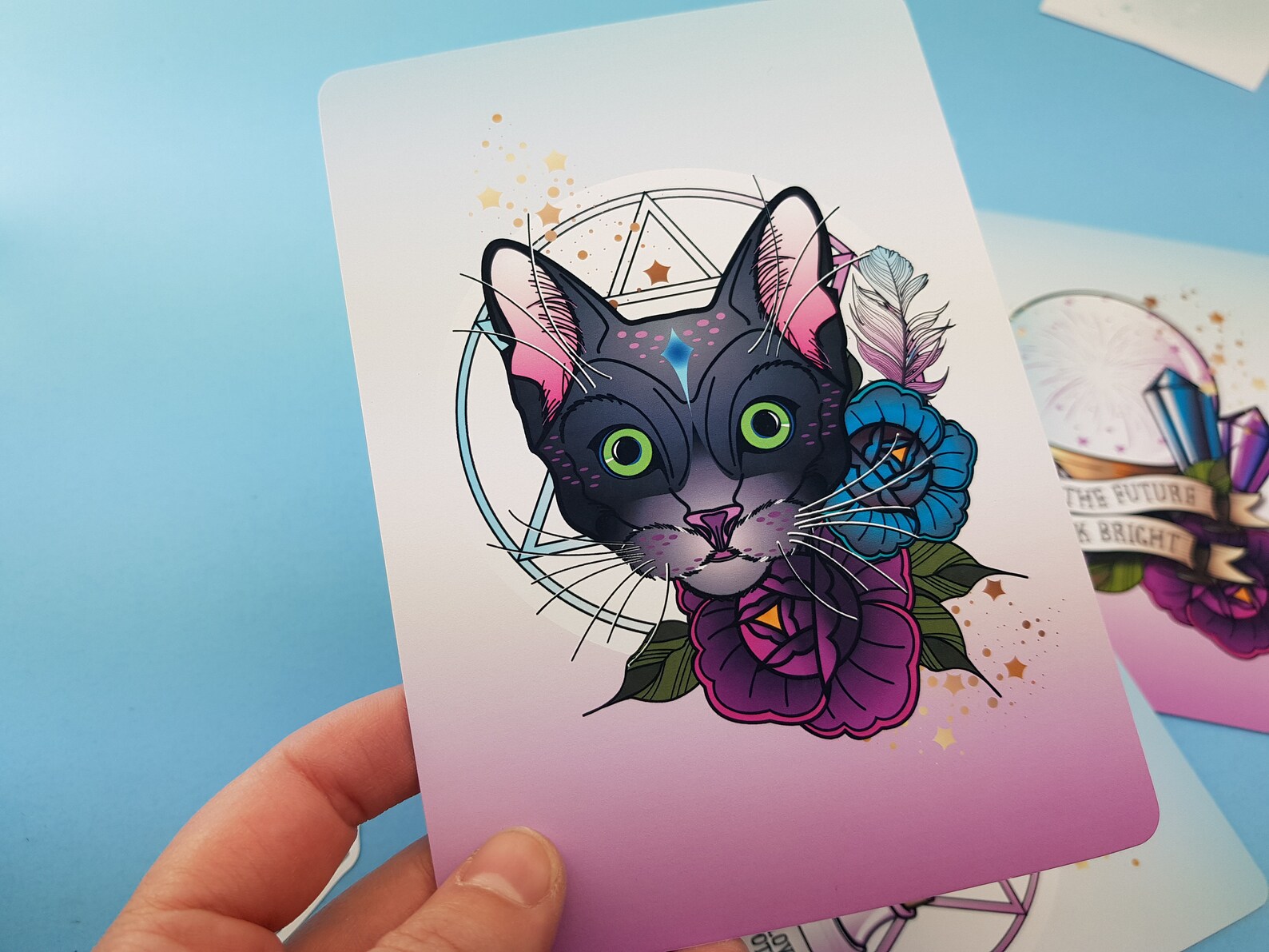 Witch Themed Postcards Set of 4 Cards Witch Gifts Witchy - Etsy UK