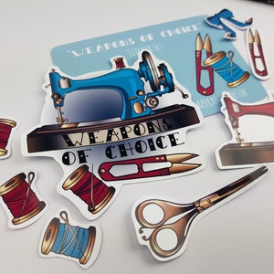 Sewing Decals, Vinyl Stickers, Craft Stickers, Crafting Themed, Sticker ...