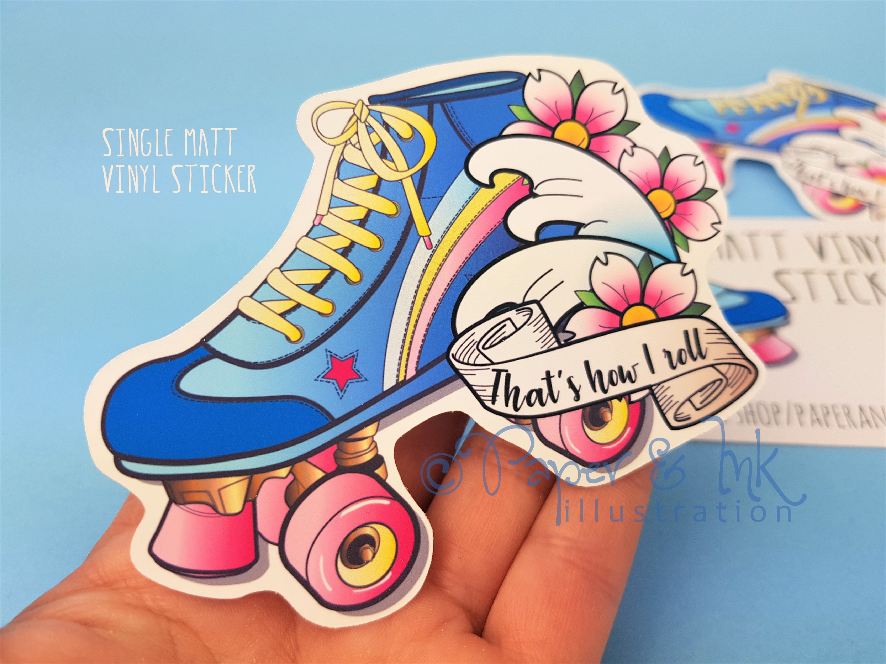 Roller Skate Stickers