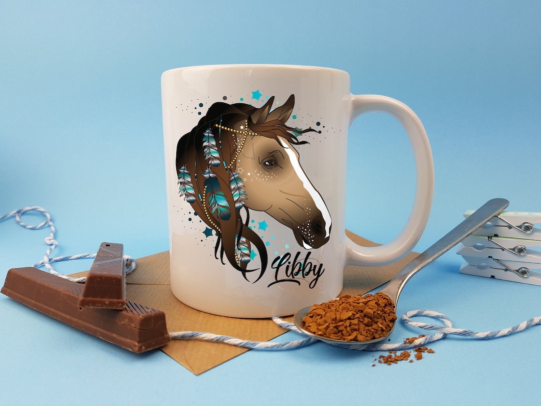 Personalised Horse Gift, Horse Riding Friend Gift, Has Horses, Loves ...