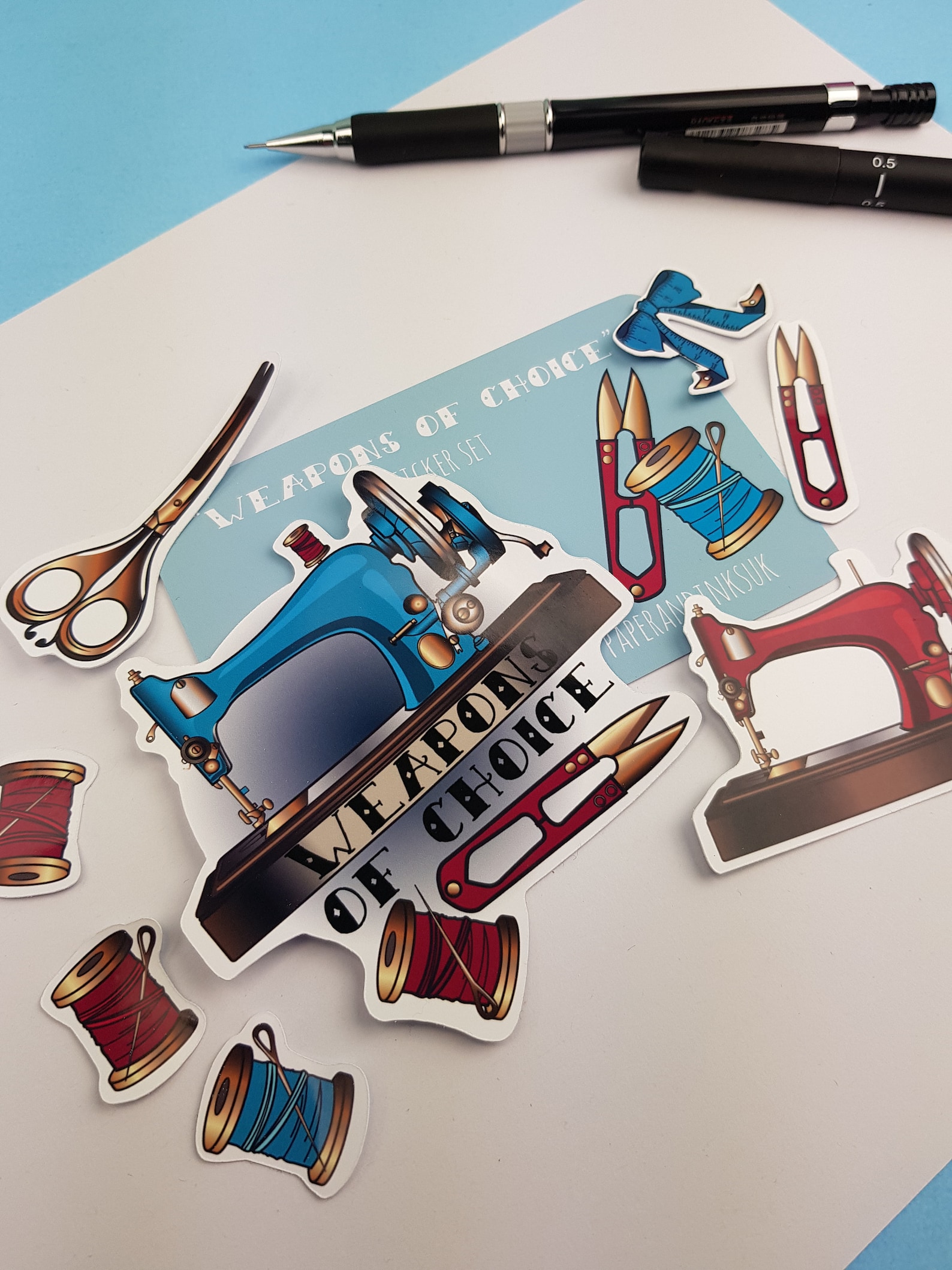 Sewing Decals Vinyl Stickers Craft Stickers Crafting - Etsy