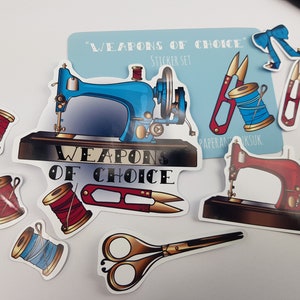 Sewing Decals, Vinyl Stickers, Craft Stickers, Crafting Themed, Sticker ...