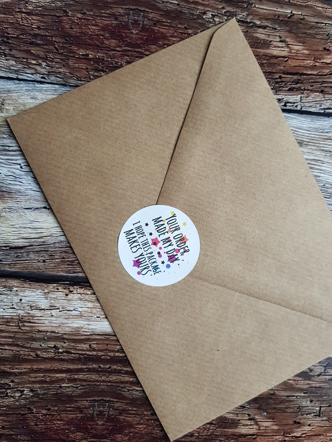 Your Order Made Our Day Stickers Nice Stickers Customer - Etsy