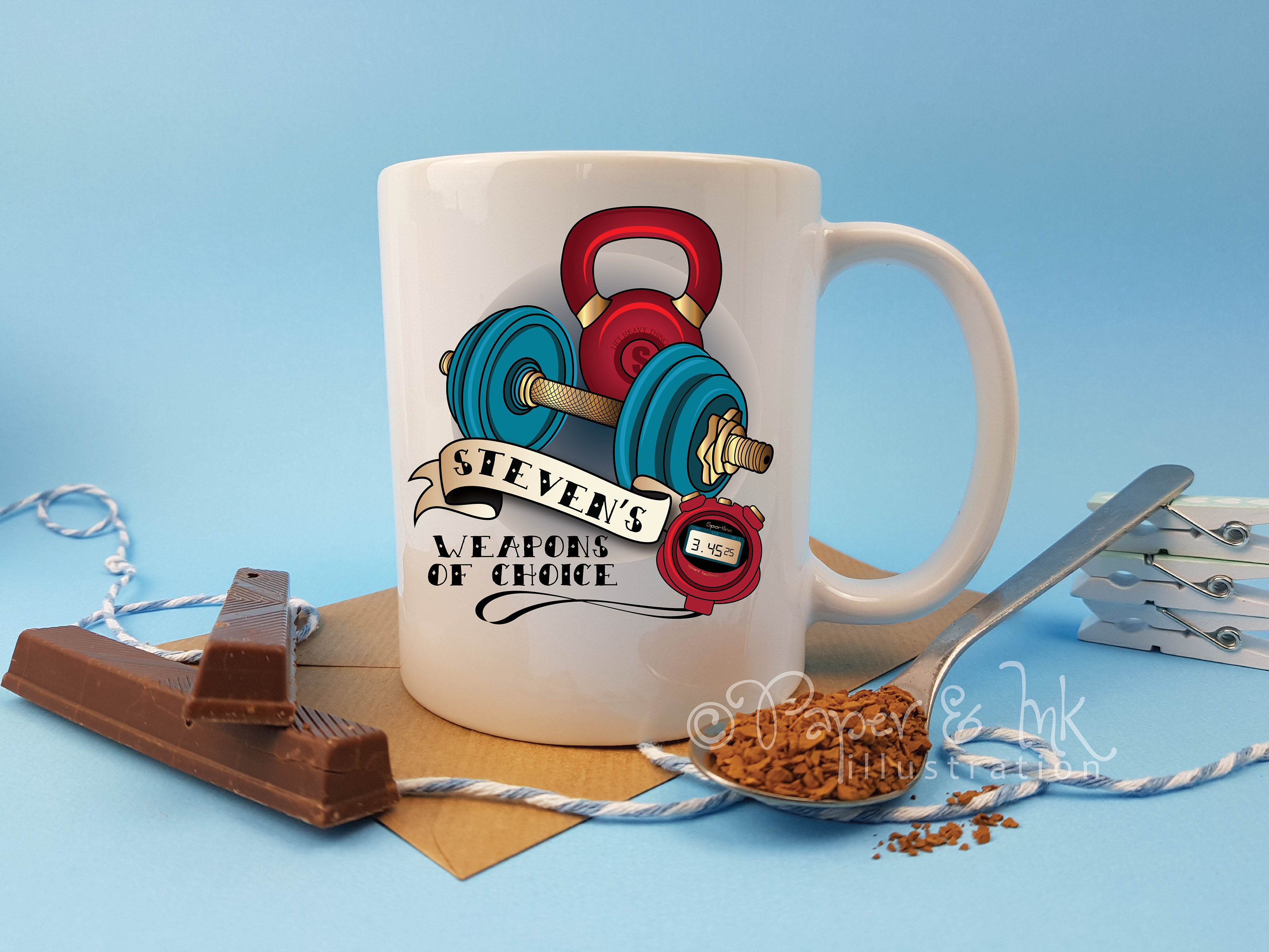 Personalised Sports Mug Personal Trainer Gift PE Teacher - Etsy