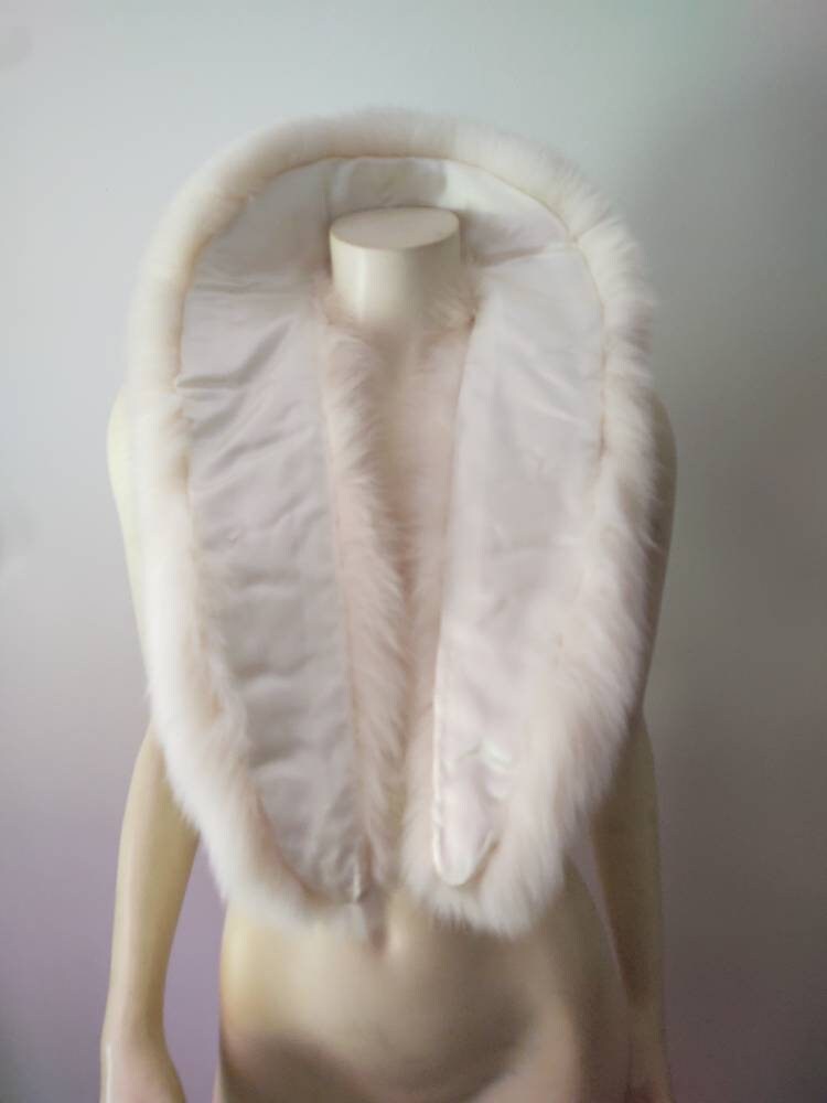 Fox Fur Collar / Huge Fox Collar - Etsy