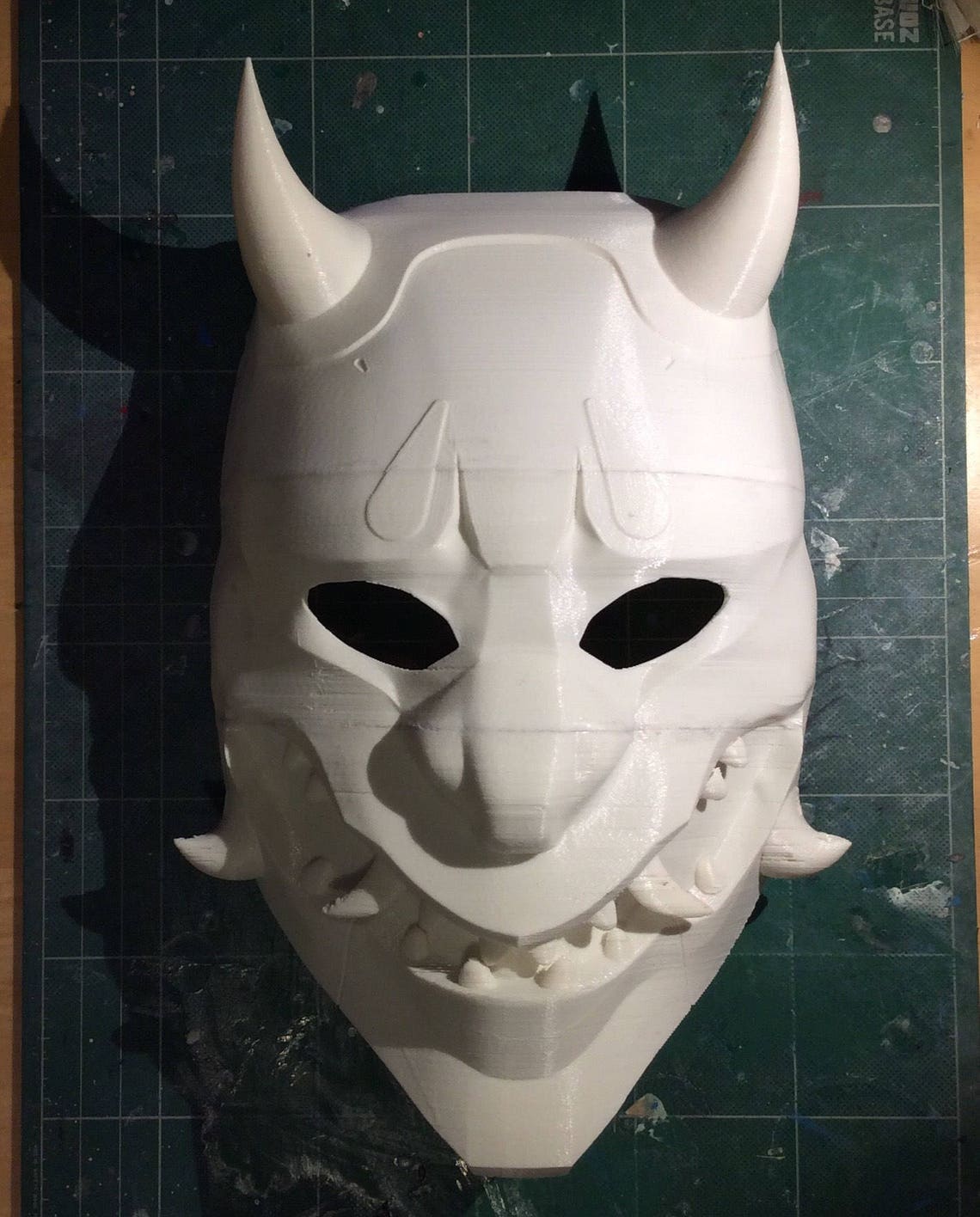 Oni Genji Face Mask - Etsy