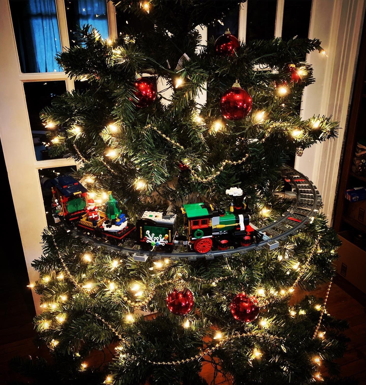 Christmas Tree Bracket for LEGO Train Track - Etsy