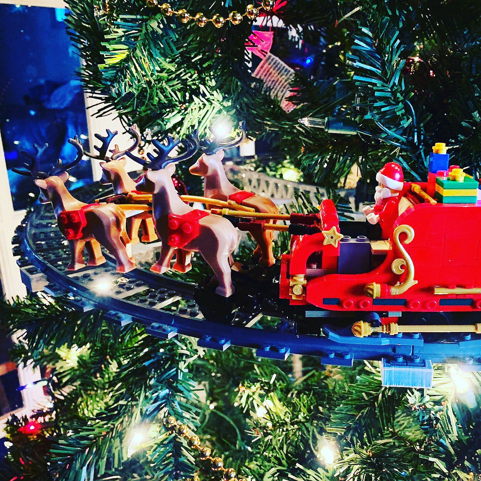 Christmas Tree Bracket for LEGO Train Track - Etsy