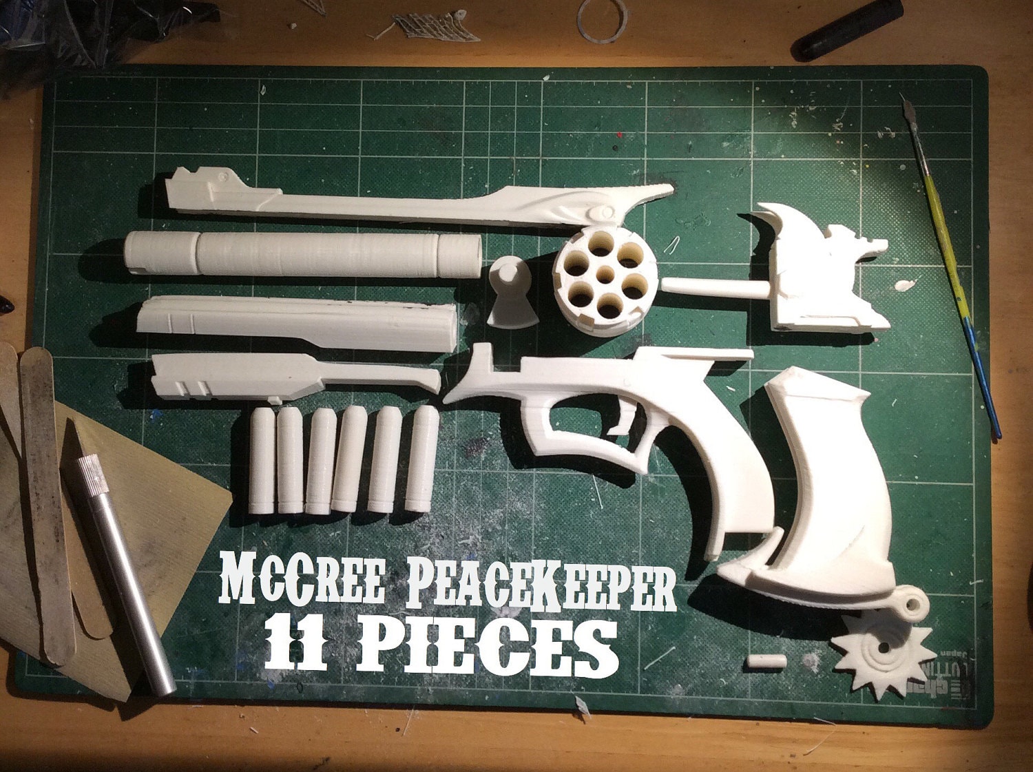 Mccree's Peacekeeper From Overwatch Prop Kit - Etsy