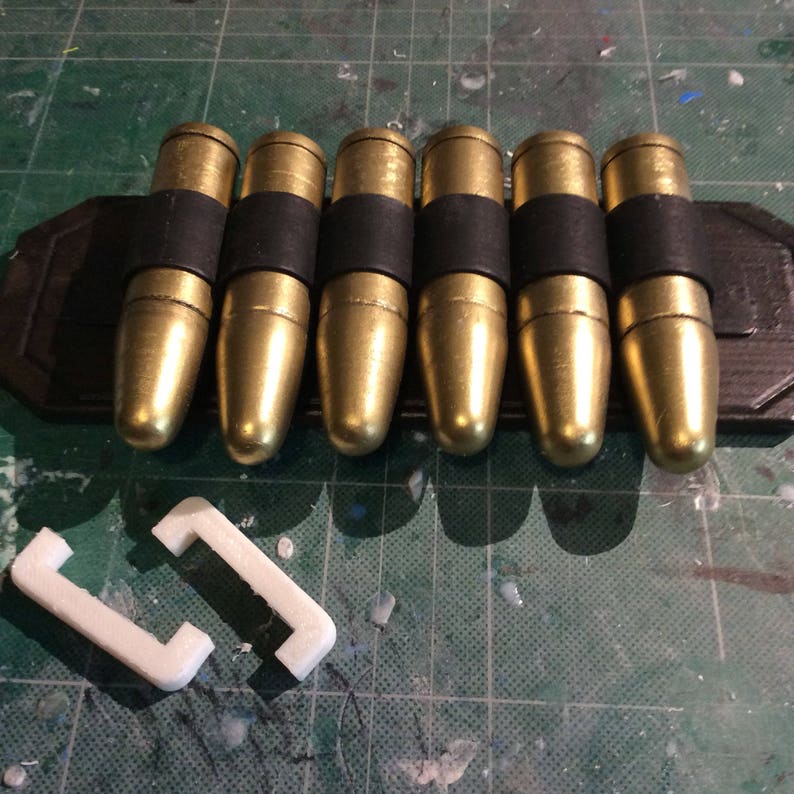 Mccree Big Bullets Buckle finished - Etsy