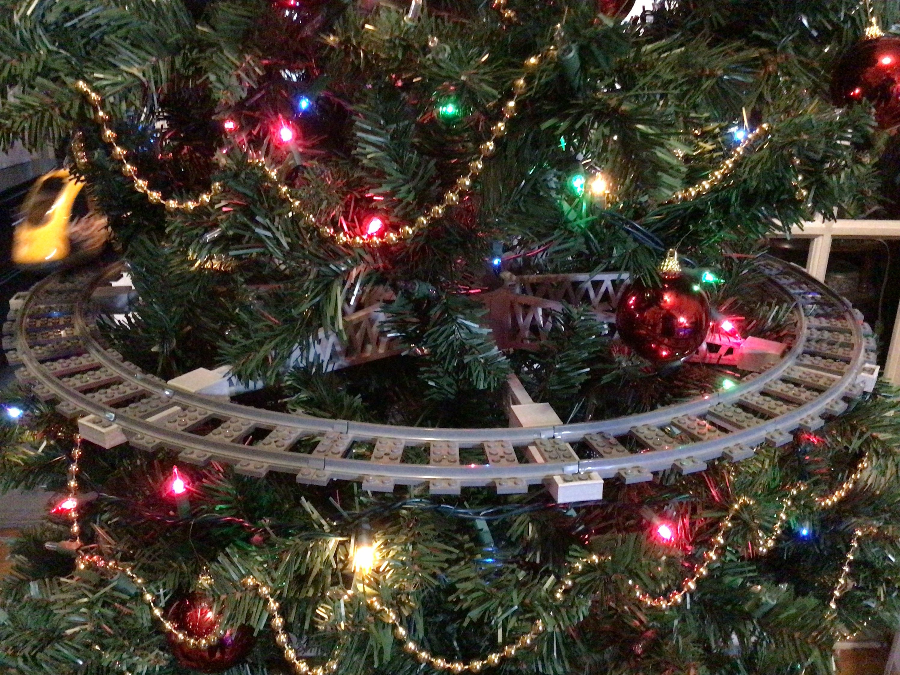 Christmas Tree Bracket for LEGO Train Track - Etsy