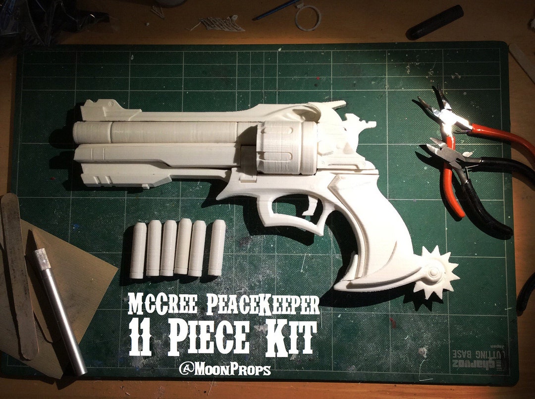 Mccree's Peacekeeper From Overwatch Prop Kit - Etsy
