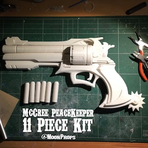 Mccree's Peacekeeper From Overwatch Prop Kit - Etsy