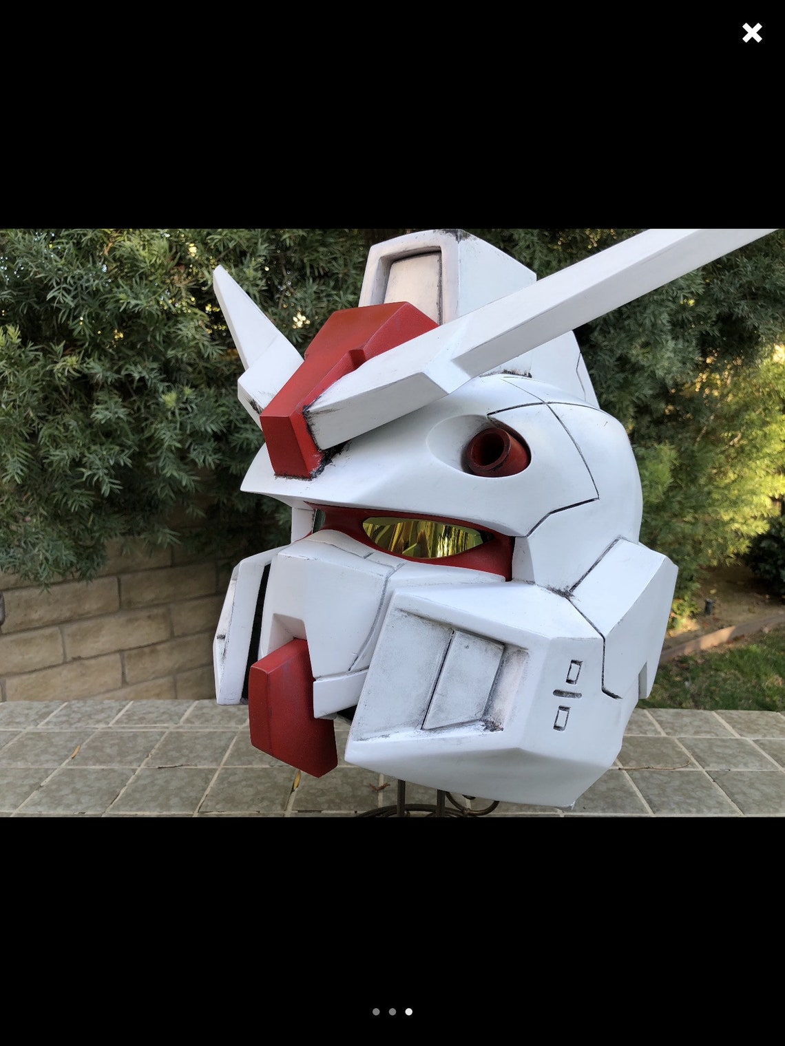 Duel Gundam Assault Shroud Mouth Cover Helmet - Etsy