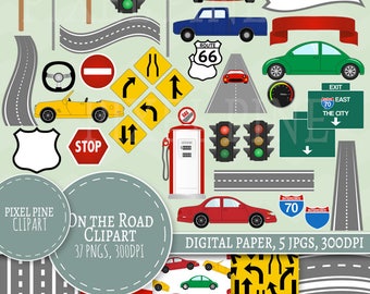 Road Trip Clipart | Etsy