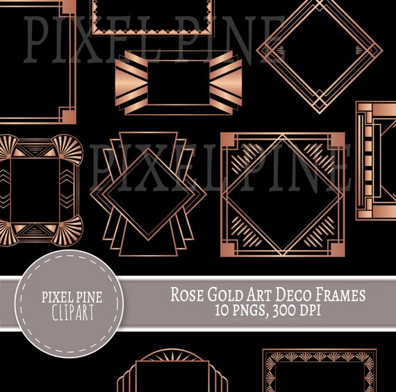 1920s Art Deco Borders