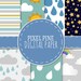 Weather Digital Paper Rain Weather Digital Paper Sunny 14 - Etsy