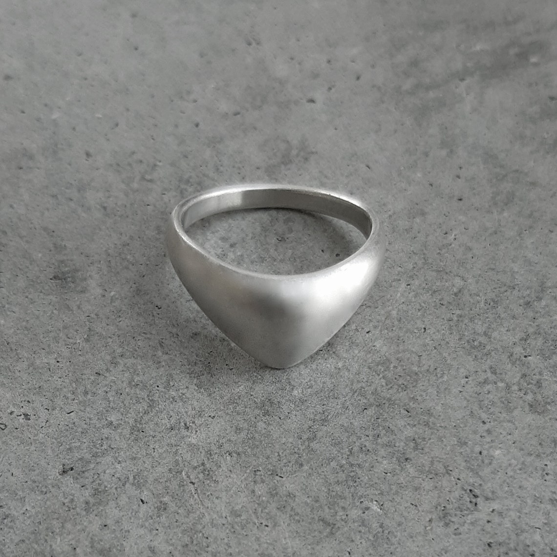 Plain Silver Ring With No Frills - Etsy