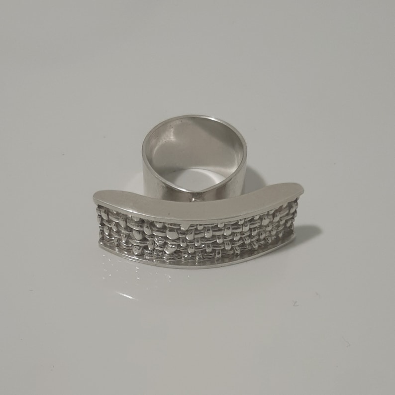 Woven Textured Ring - Etsy