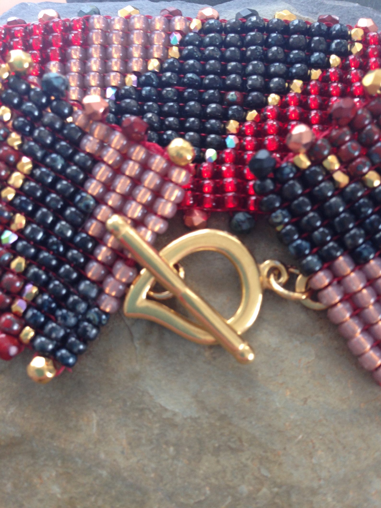 Ash and Ember Bracelet - Etsy