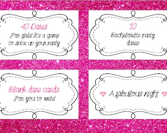 Hen Night Dare Game - Etsy