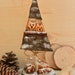 Decorative Upcycled Wood Miniature Christmas Trees. - Etsy