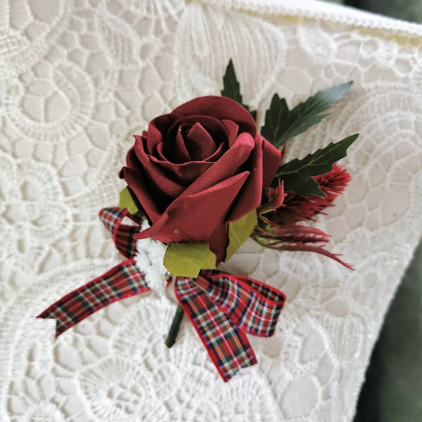 Page Boy Buttonhole - Etsy UK