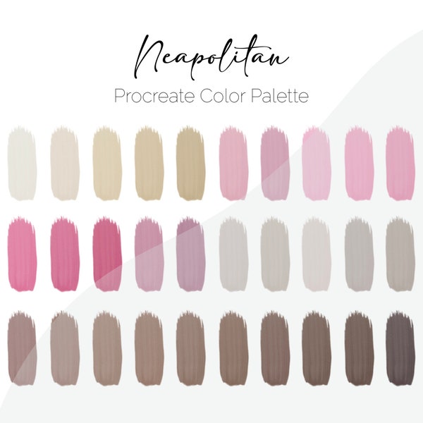 Neapolitan Colors - Etsy