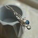 999 Silver Crab Necklace, Turquoise Sea Glass Pendant, Pure Silver ...