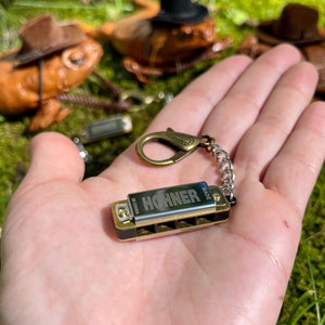 Rootin’ Tootin’ Mini Harmonica Accessory for Real Cane Toad Leather ...
