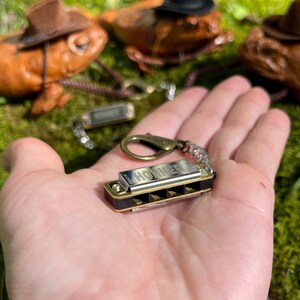 Rootin’ Tootin’ Mini Harmonica Accessory for Real Cane Toad Leather ...