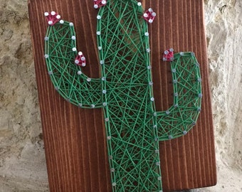 Cactus string art | Etsy