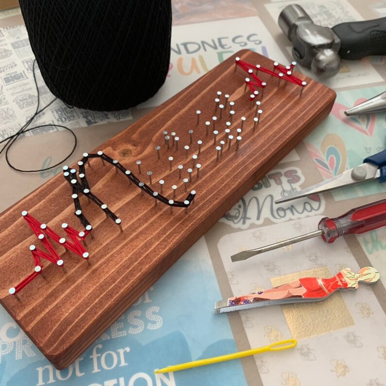 Nurse String Art School Nurse Sign Nurse Graduation Gift | Etsy