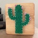 Cactus String Art Desert Bloom Prickly Pear Desert Theme - Etsy