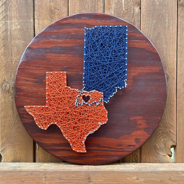 State String Art - Etsy