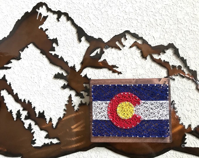 Bear & Colorado Flag Sign - Etsy