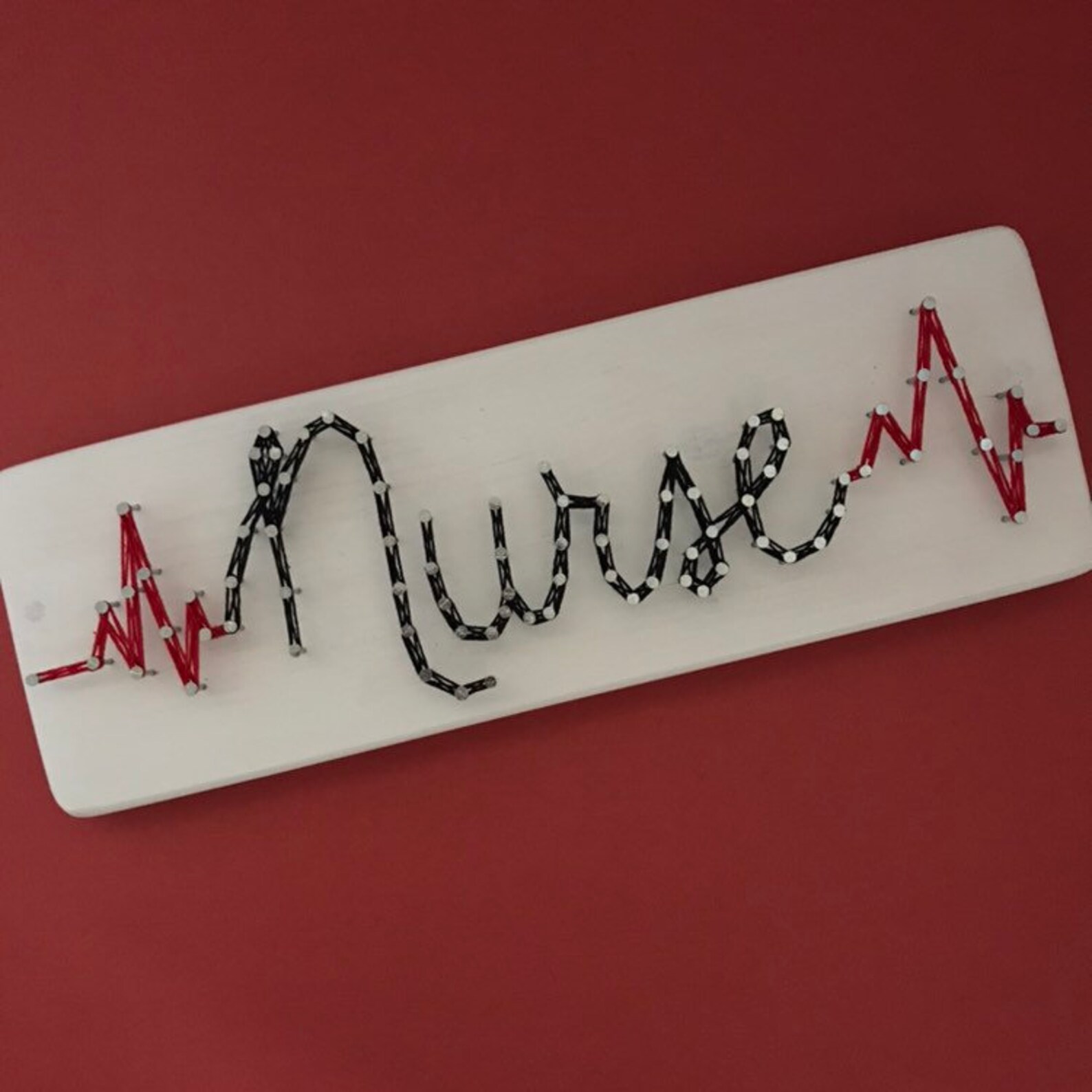 Nurse String Art School Nurse Sign Nurse Graduation Gift | Etsy