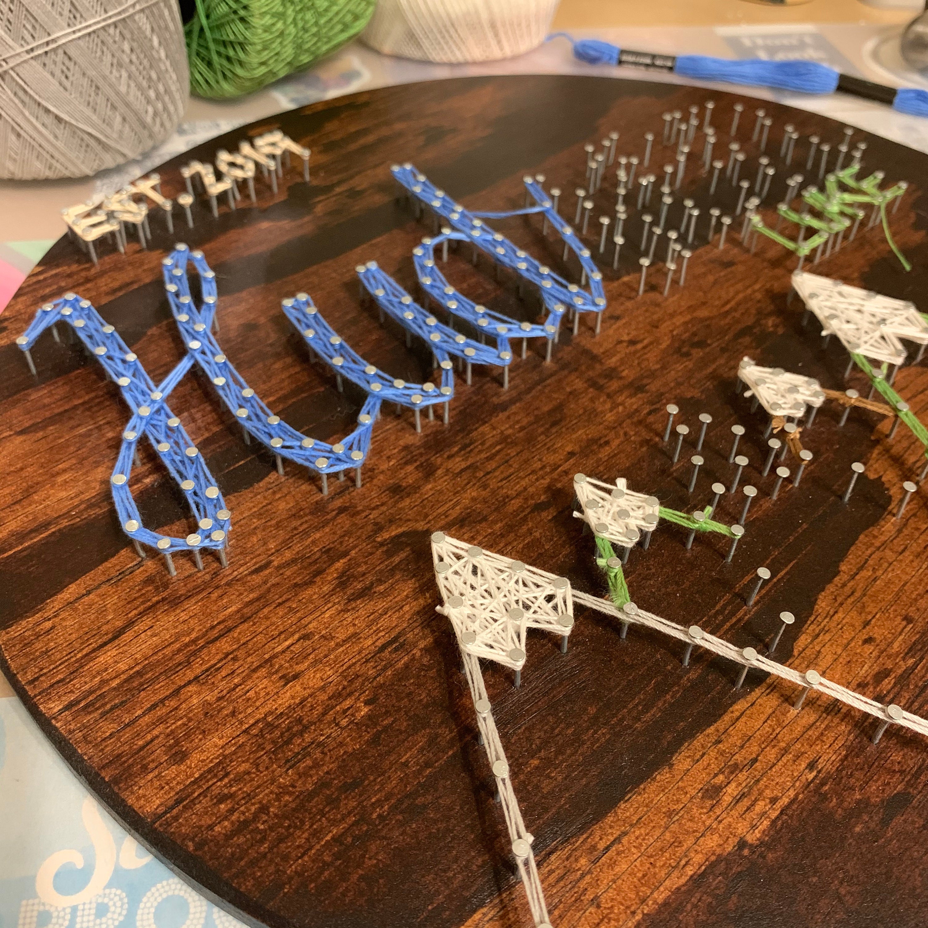 Custom Name String Art Personalized Sign Nursery Decor New - Etsy